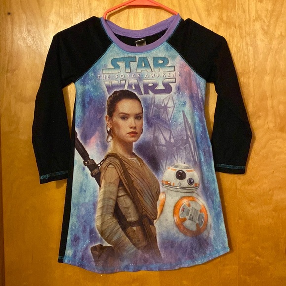 Star Wars | Pajamas | Star Wars The Force Awakens Disney Rey Daisy ...